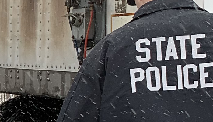Michigan State Police Investigate Semi Fire - Motor City 911